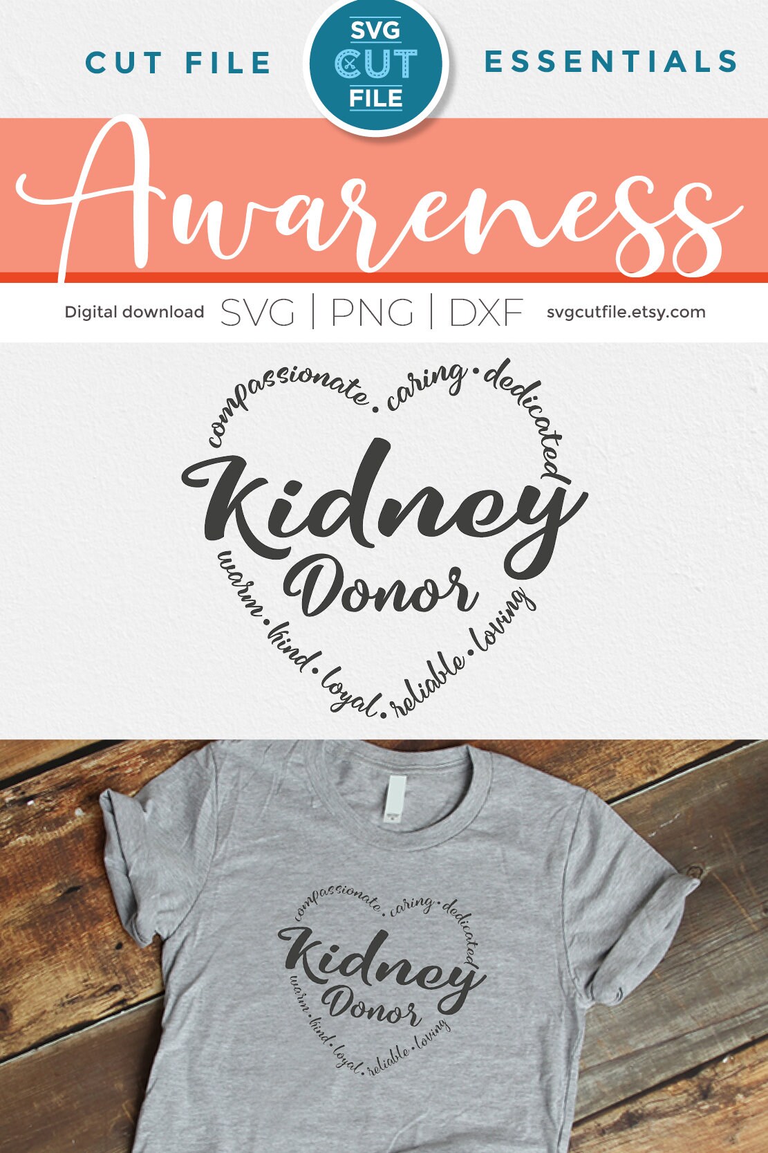 Kidney Donor Svg Kidney Donation Svg Heart Svg Kidney | Etsy