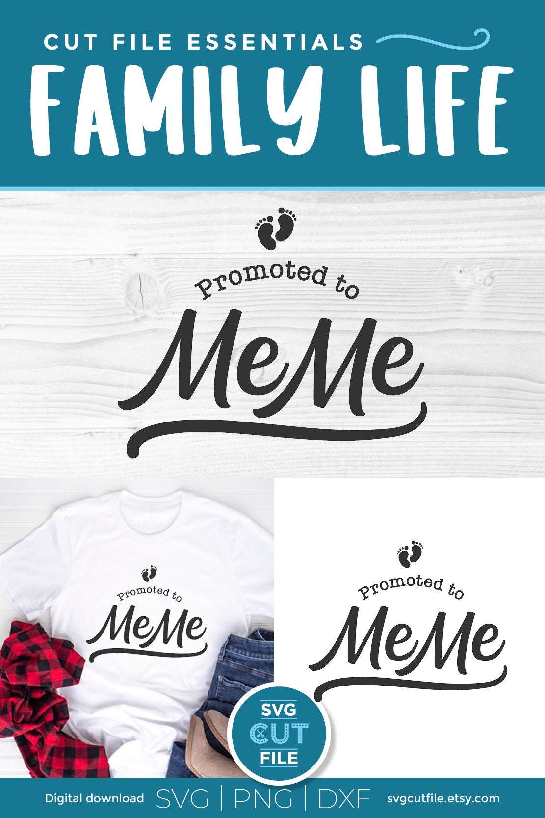 Meme Svg Grandma Meme Svg Me Me Svg Promoted to Meme Svg - Etsy