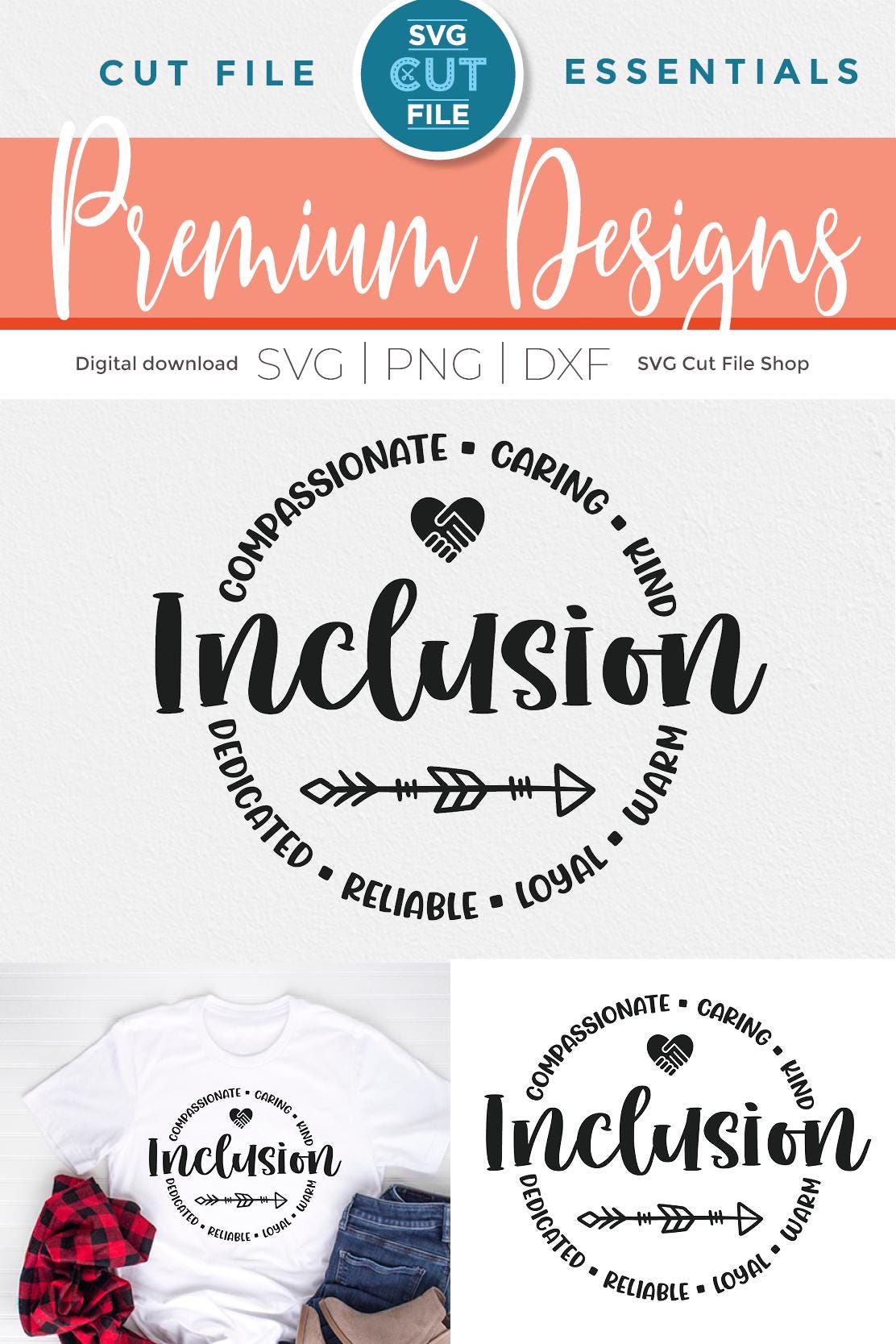 Inclusion Svg, Diversity Svg, Celebrate Differences Svg, Equality Svg ...