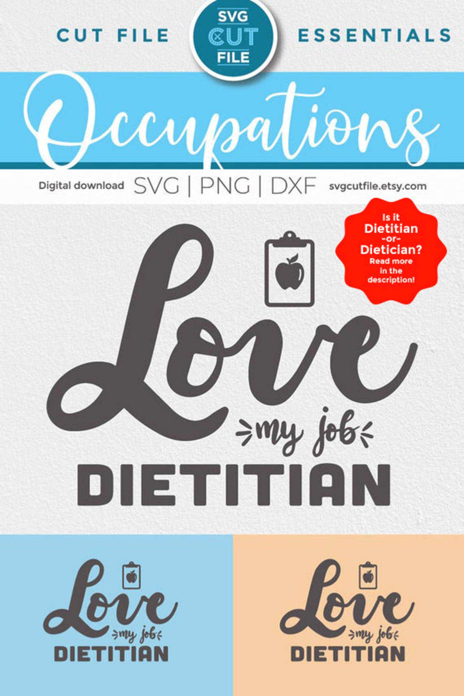 Dietitian Svg Registered Dietitian Student Rd Rdn Svg Love - Etsy