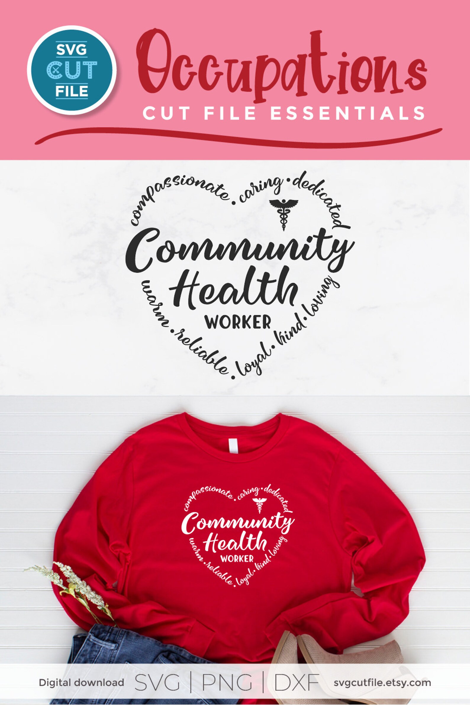 Community Health Worker Svg, Health Care Worker Svg, Essential ...