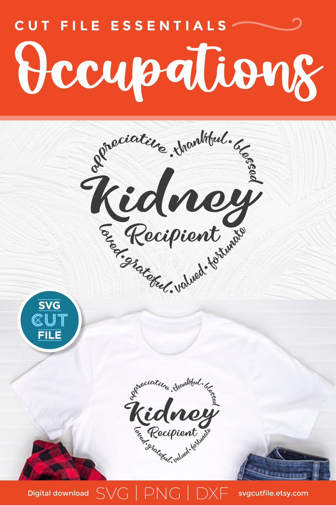 Kidney Recipient Svg Receive a Kidney Donor Svg Kidney - Etsy