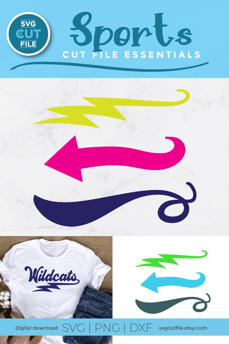 Text Tail Svg Swoosh Svg Underline Svg Athletic Swoosh Svg - Etsy