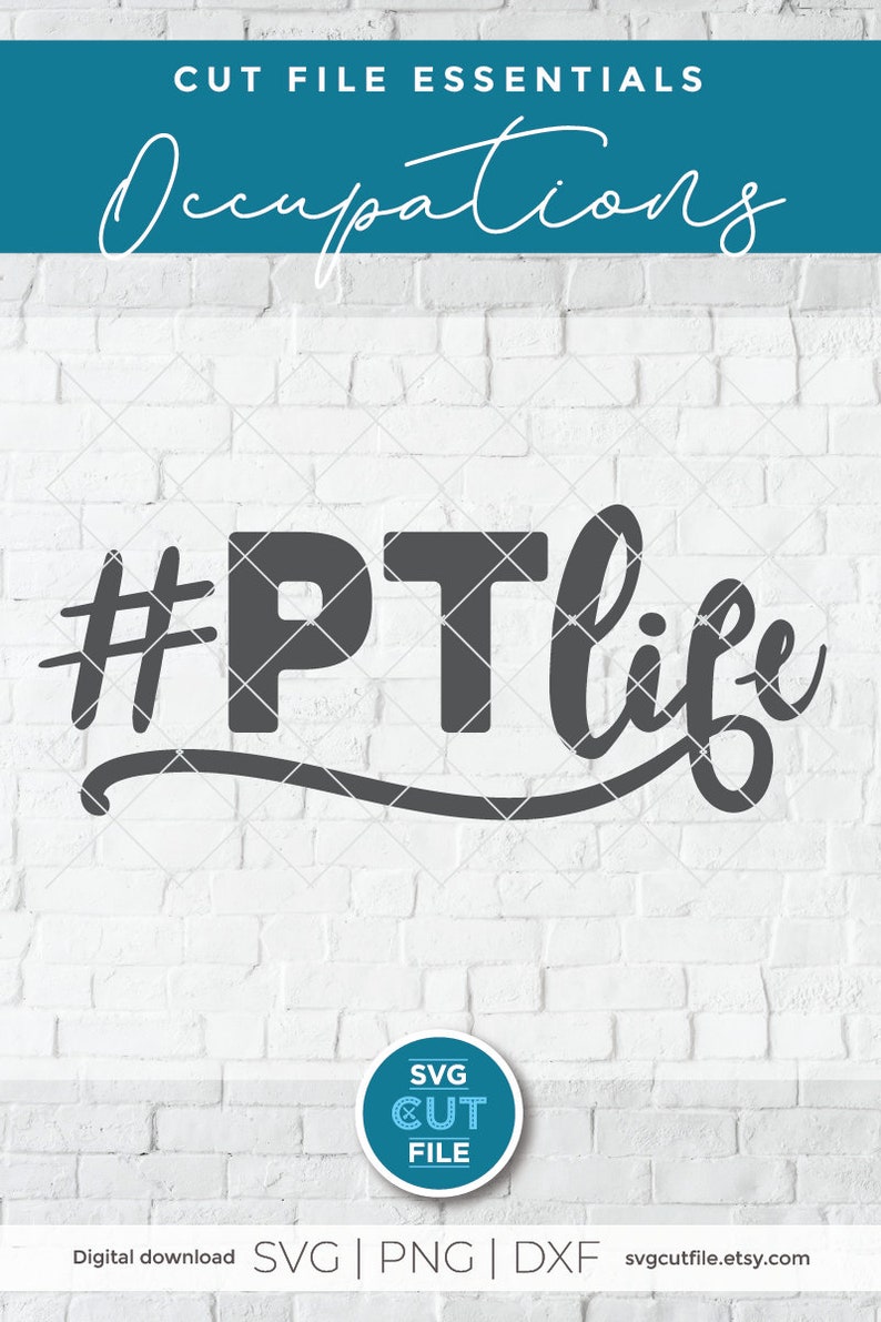 Physical Therapist Svg Physical Therapy Svg PT Life PT Svg | Etsy