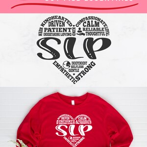 SLP Svg, Speech Language Pathologist Svg, Speech Pathologist Svg, Heart ...