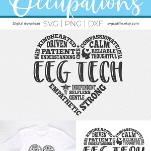 EEG Tech Svg, Electroencephalograph Svg, EEG Technologist Svg, EEG ...