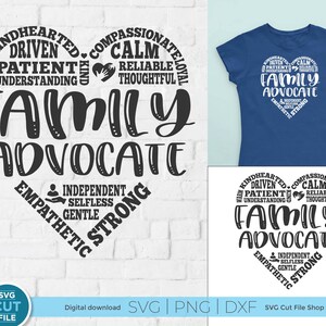 Family Advocate Svg, Social Work Svg, Victim Services Gift Idea Svg ...