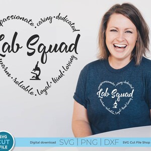 Lab Squad Svg, Laboratory Tech Svg, Lab Tech Svg, Squad Team, Tribe or ...