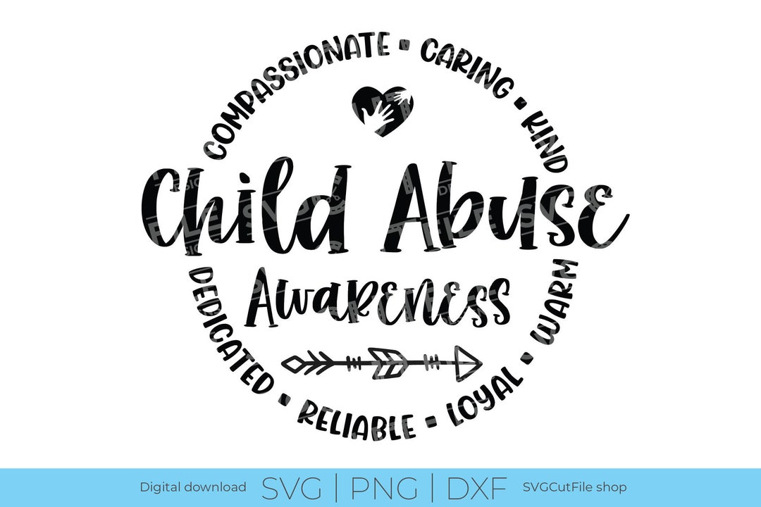 Child Abuse Svg, Child Abuse Awareness Svg, Child Abuse, Prevention ...