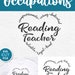 Reading Teacher Svg, Read Svg, Title 1 Teacher Svg, Title One Teacher ...