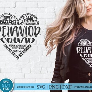 Behavior Svg, Behavioral Svg, Behavior Squad Svg, Analyst, Bcba Svg ...