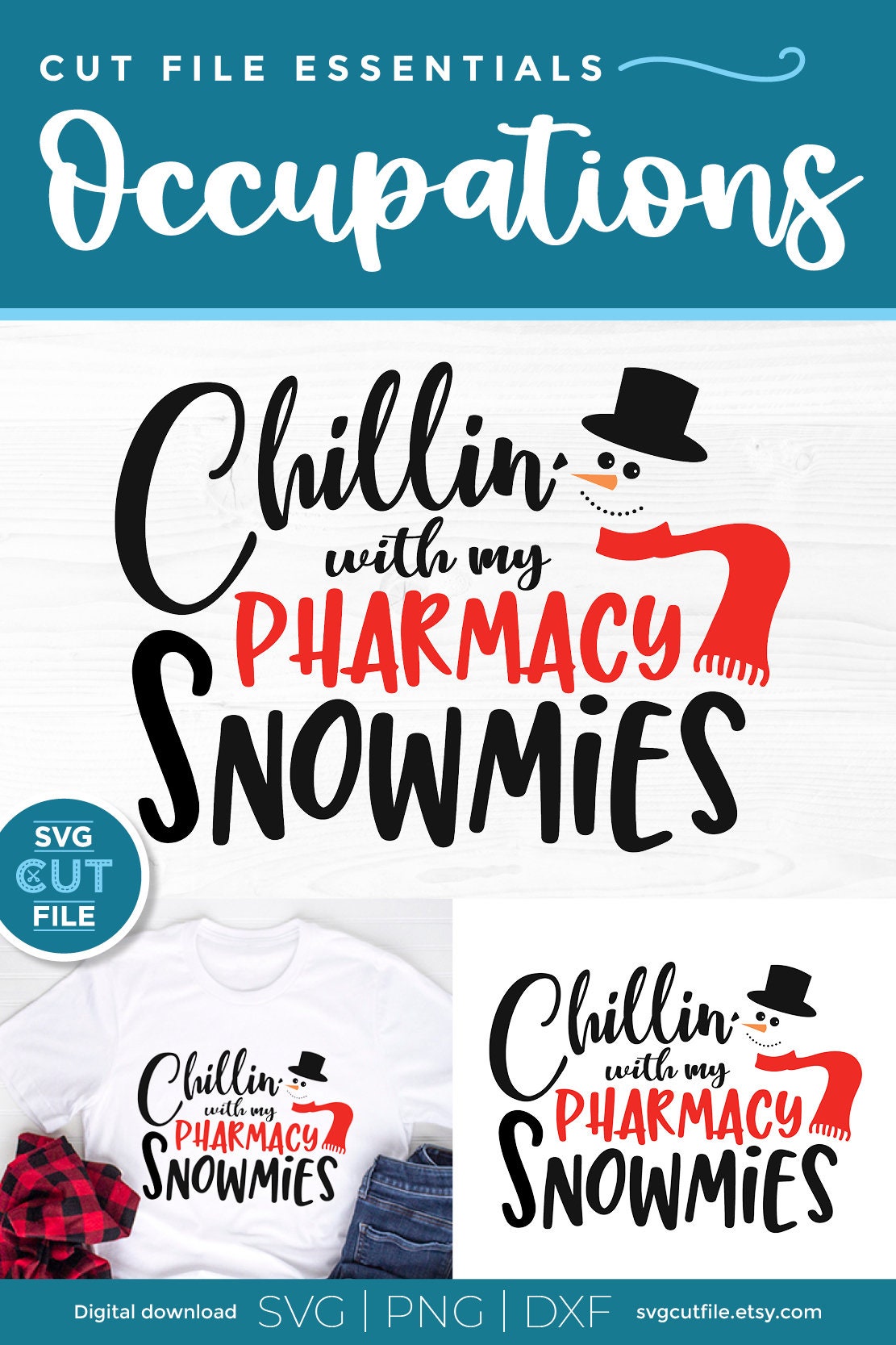 Christmas Pharmacy Svg Pharmacy Team or Squad Sublimation - Etsy