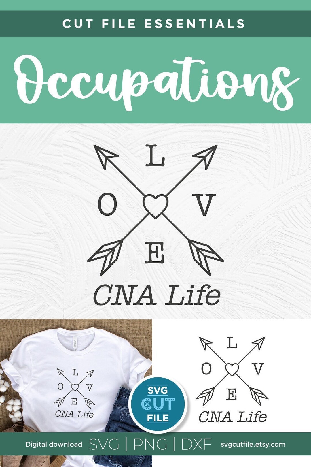 CNA Svg, Certified Nursing Assistant Svg, Nurse Appreciation Svg, CNA ...