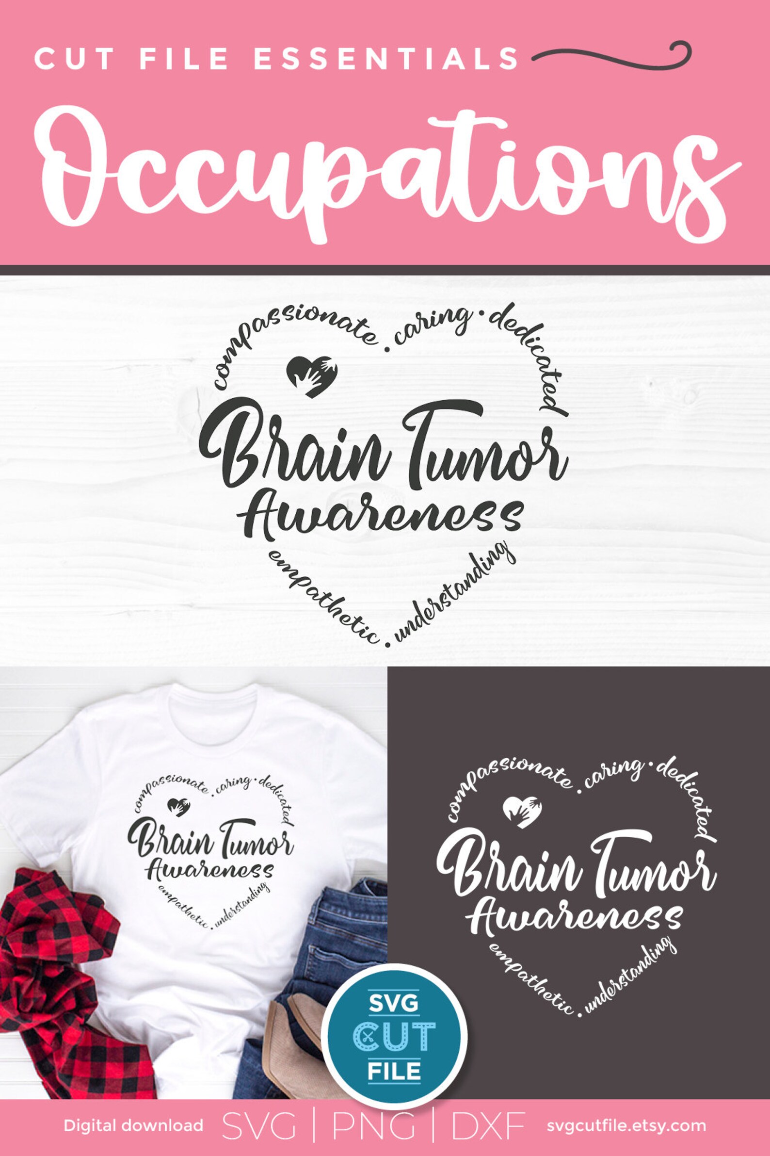 Brain Tumor Svg Brain Tumor Awareness Svg Svg Dxf Png | Etsy