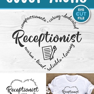 Receptionist Svg, Secretary Svg, School Secretary Svg, Office Assistant ...