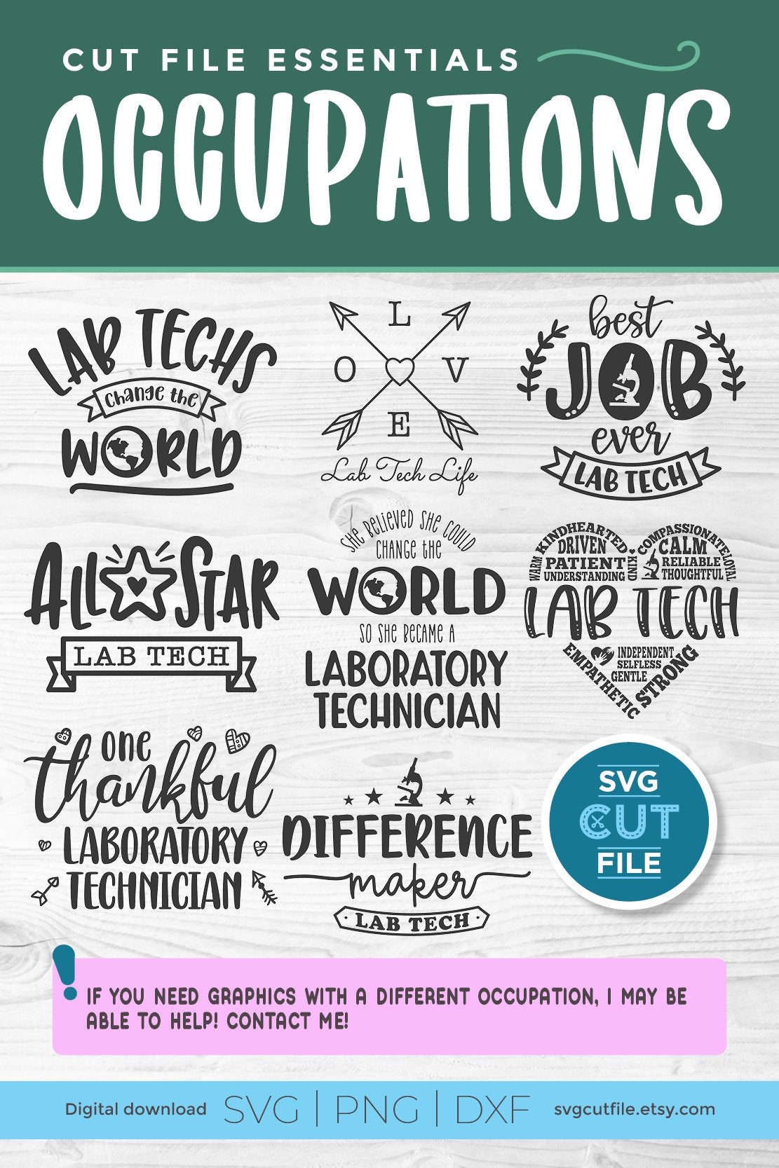 Lab Tech Svg, Laboratory Technician Svg, Bloodwork Svg, Blood Work Svg ...