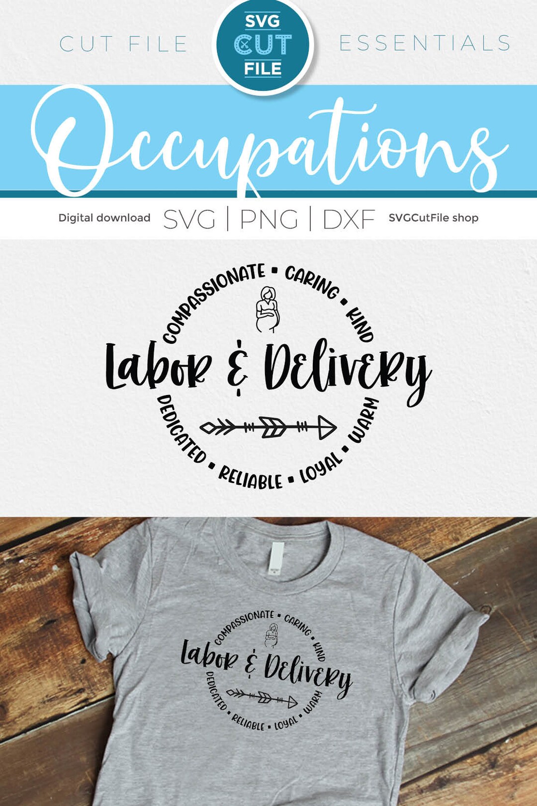 Labor and Delivery Svg, Pregnancy Support Svg, Childbirth Helper Svg ...