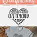 ELA Teacher Svg, English Teacher Svg, English Language Arts Teacher ...