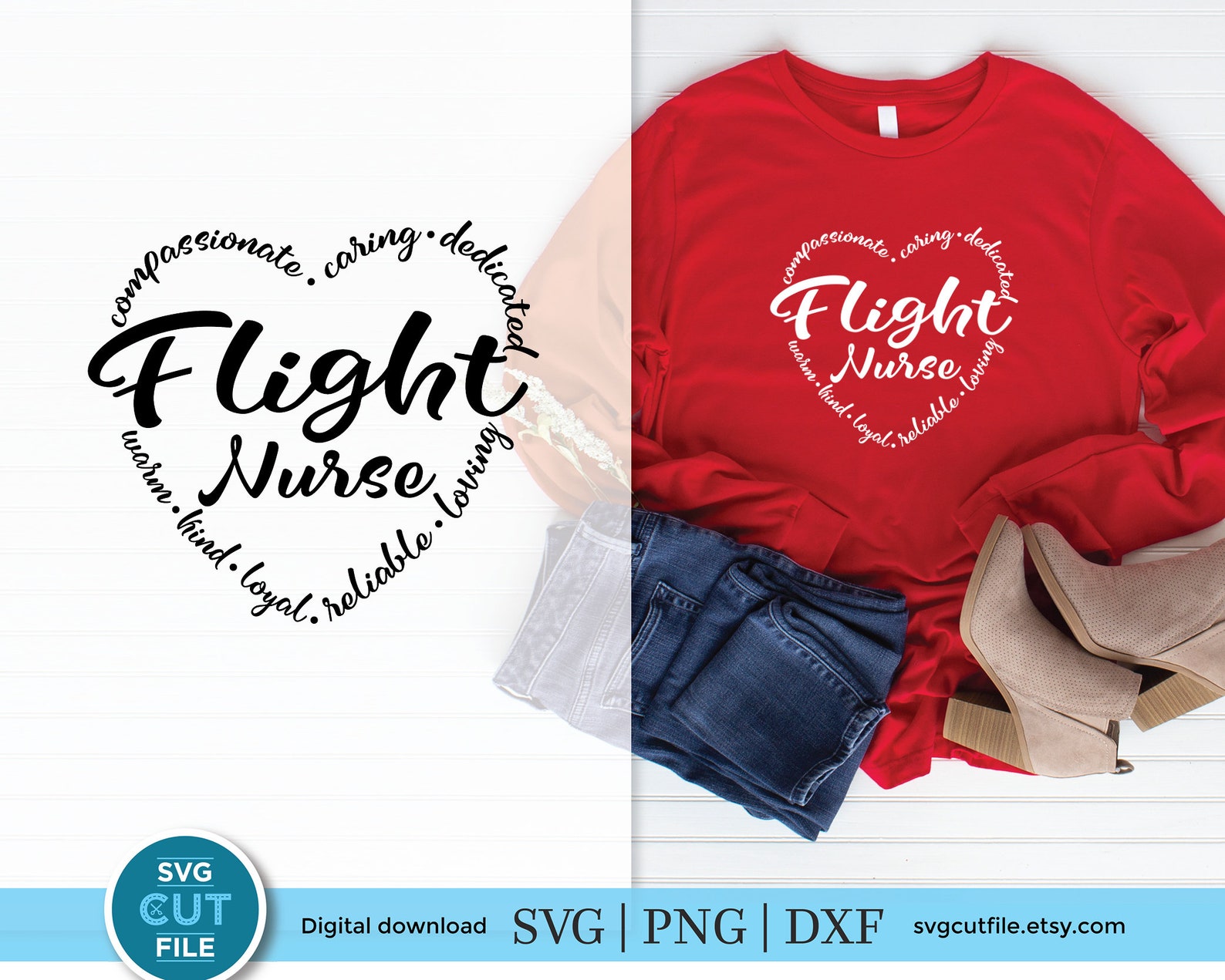 Flight Nurse Svg, Nurse Appreciation Svg, Word Heart Svg, Nursing Svg ...