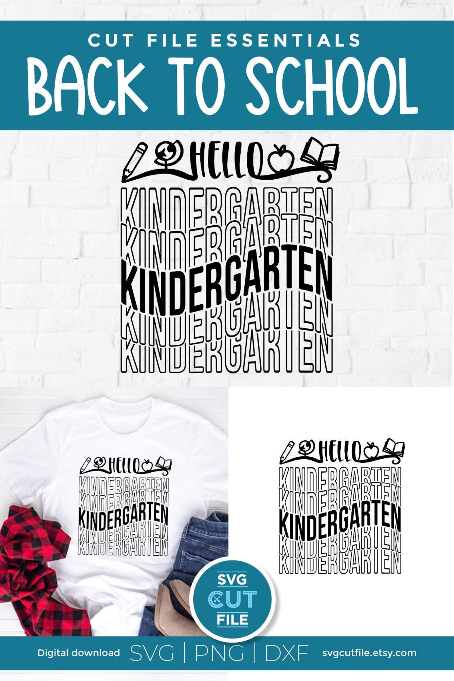 Kindergarten Svg Kindergartener Svg Kinder Svg Kindergarten | Etsy