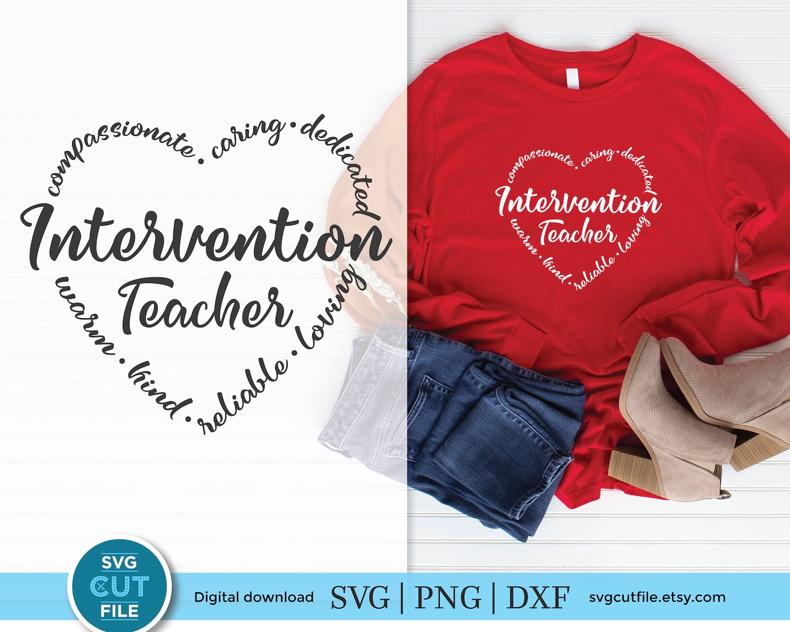 Intervention Teacher Svg Intervention Specialist Academic - Etsy