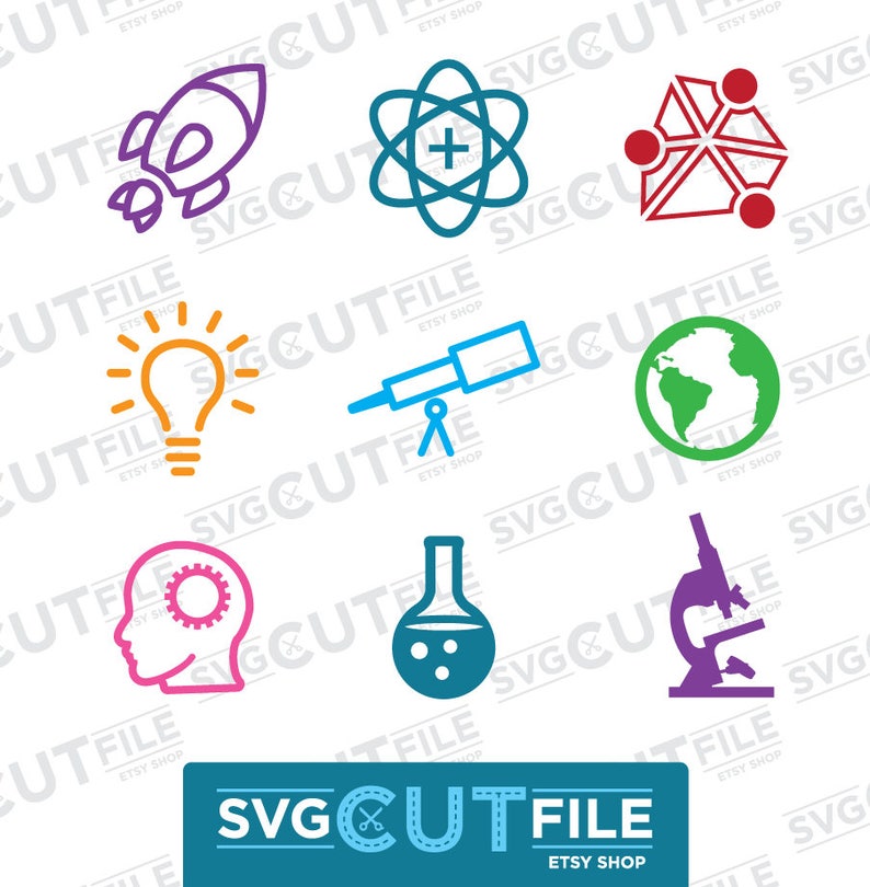 Science Svg Science Svg File Scientist Svg Science Clipart | Etsy