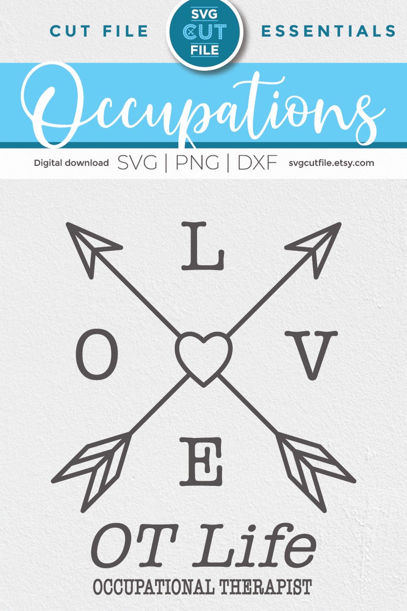 Occupational therapist svg occupational therapy svg OT svg | Etsy