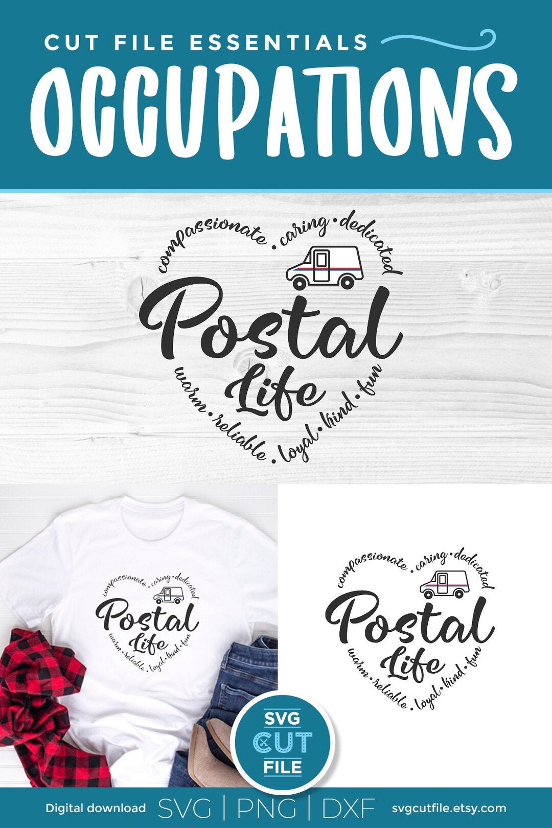 Postal Service Svg, Post Office Svg, Postal Life, Essential Worker Svg ...