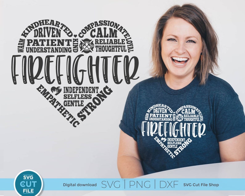 Firefighter Svg Fire Fighter Svg Emergency Services Fire - Etsy