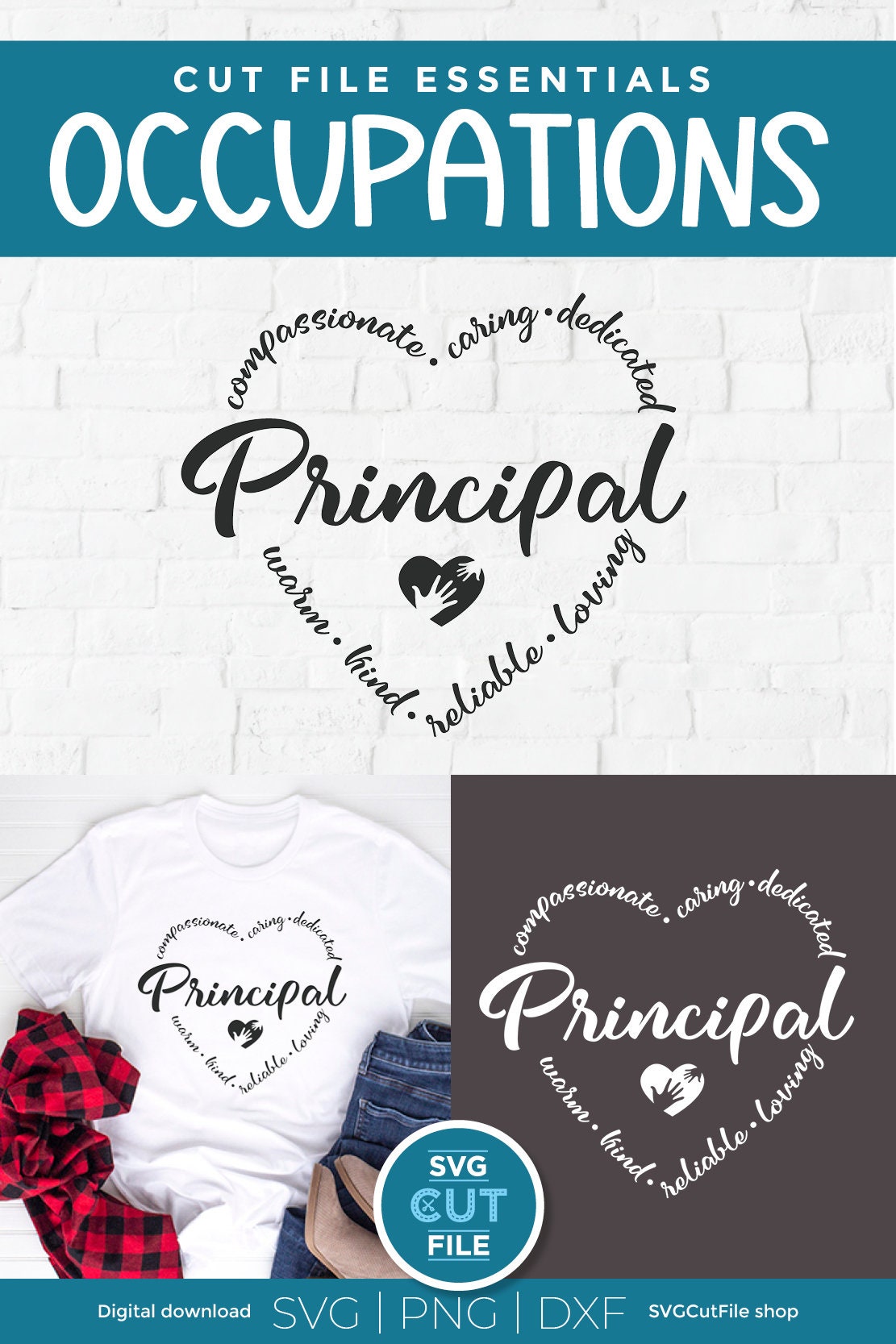 Principal Svg, Principal Shirt Svg, Elementary School Principal Svg ...