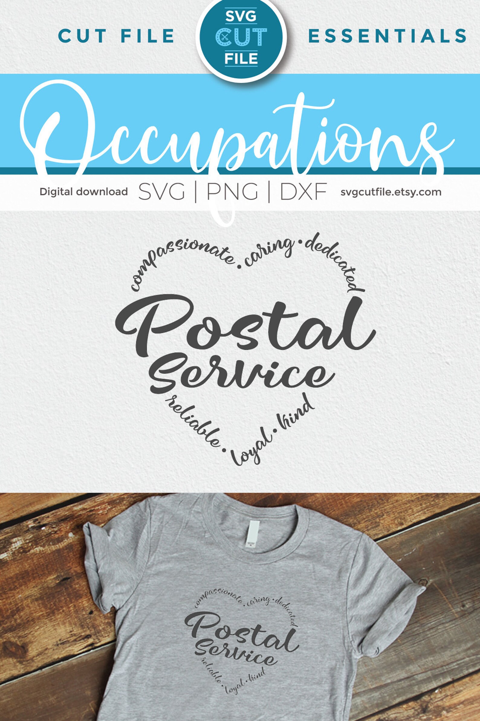 Postal Service Svg Post Office Svg Postal Worker Essential | Etsy