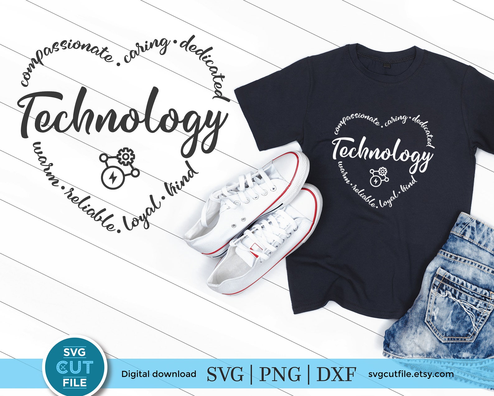 Technology Svg IT Tech Svg School It Svg Tech Team - Etsy