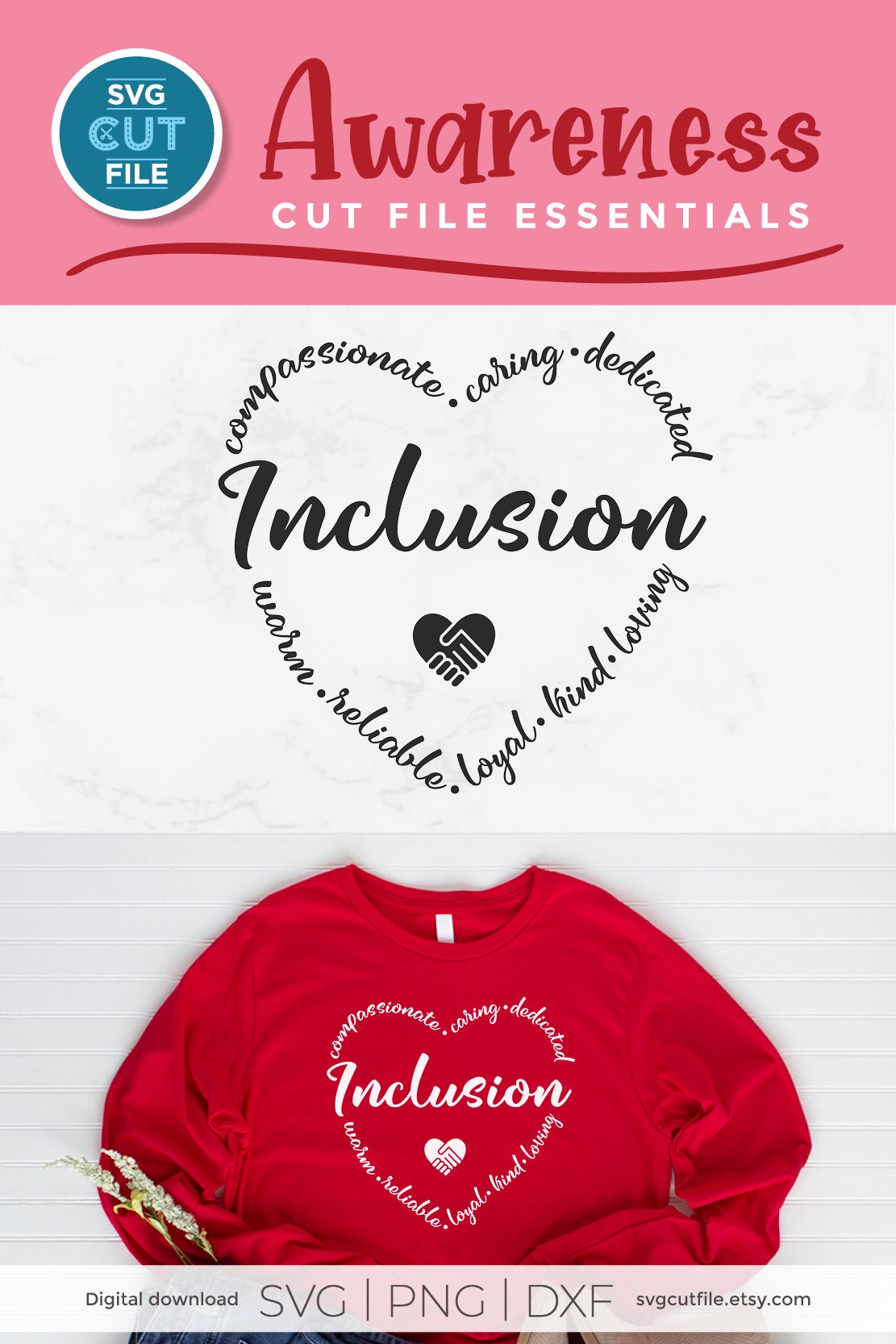 Inclusion Svg Diversity Svg Celebrate Differences Svg | Etsy