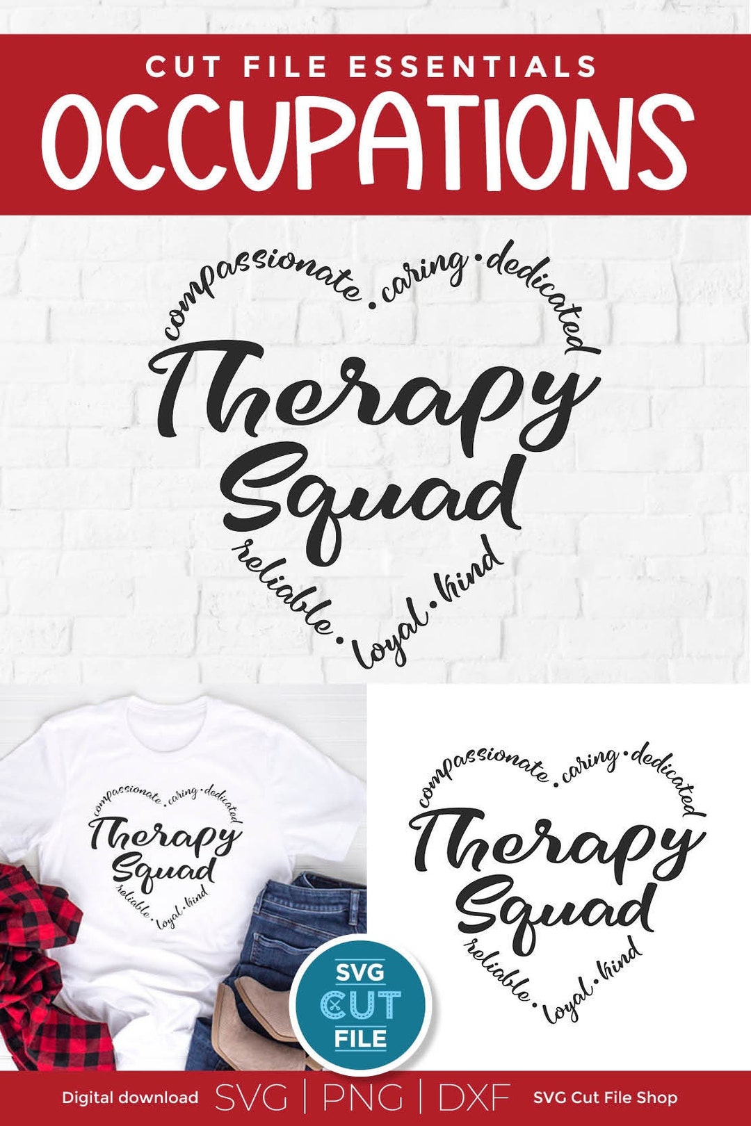 Therapy Squad Svg, Speech Occupational, Physical Pathology, Therapist ...