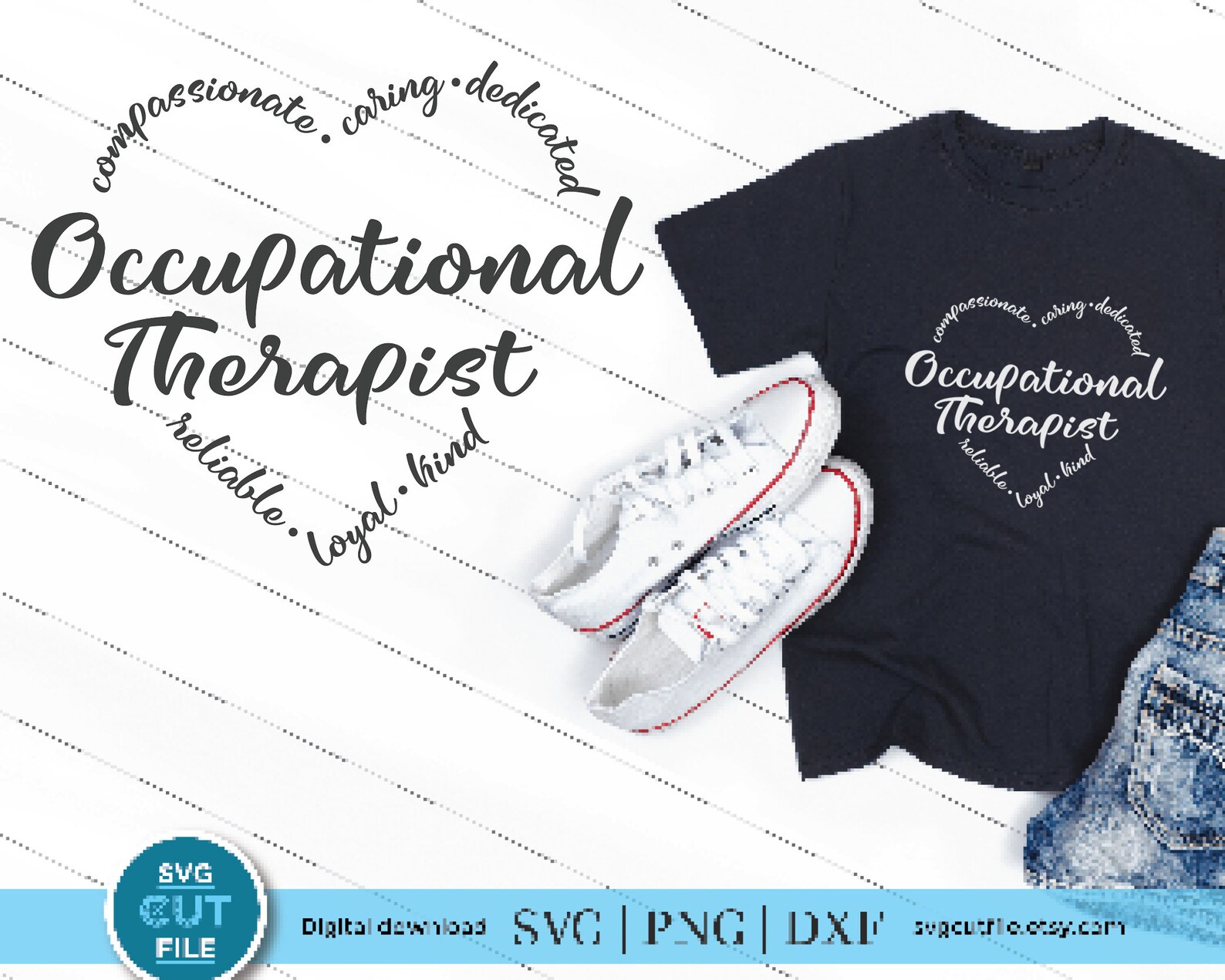 Occupational Therapist Svg, Occupational Therapy Svg, OT Svg, Heart ...
