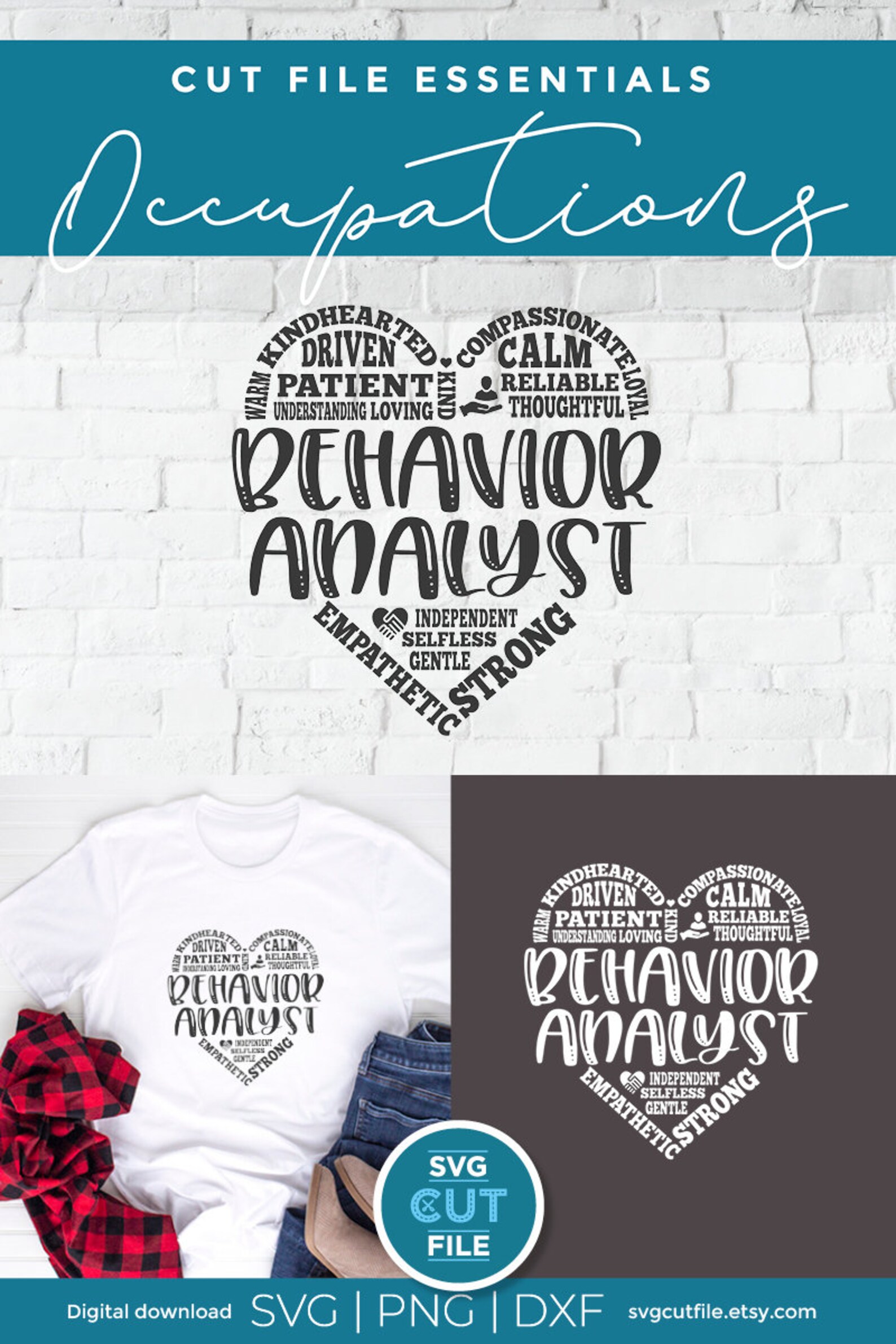 Behavior Analyst Svg Bcba Svg Lba Svg School Behavior | Etsy