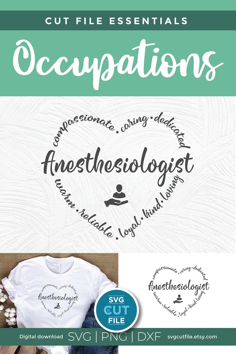 Anesthesiologist svg Anesthesiology svg xray tech svg gift | Etsy