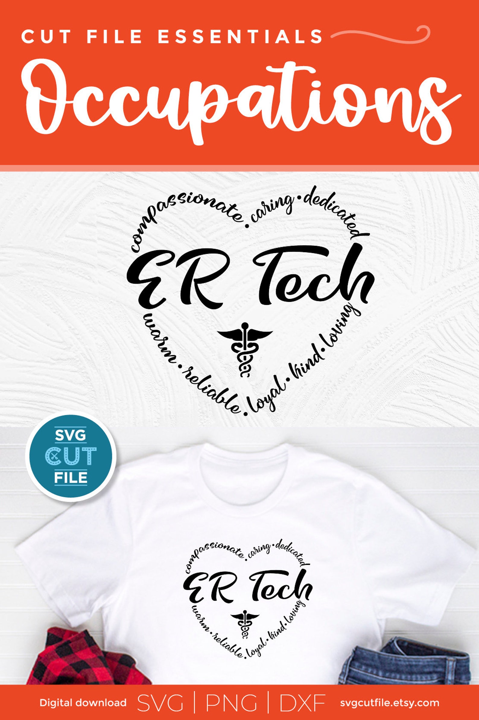 ER Tech Svg, Emergency Room Tech Svg, Emergency Department Tech, ER ...