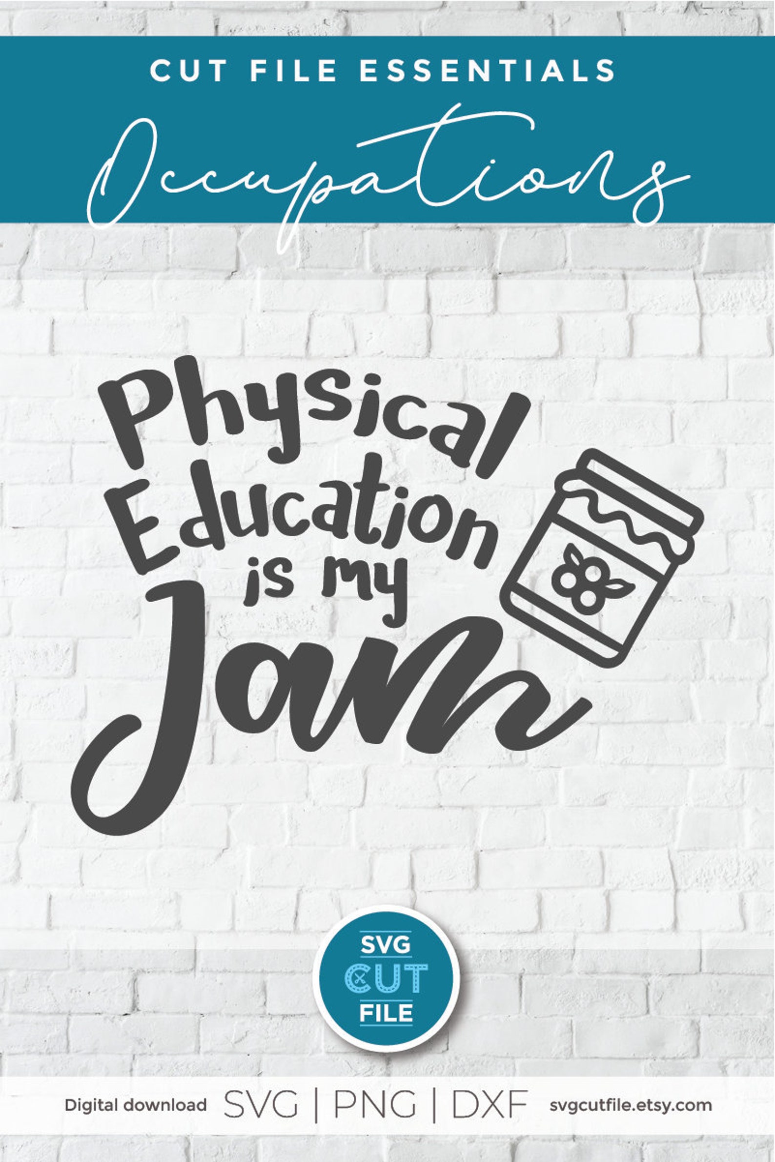 PE Teacher Svg, Phys Ed Svg, Physical Education Svg, Teacher ...