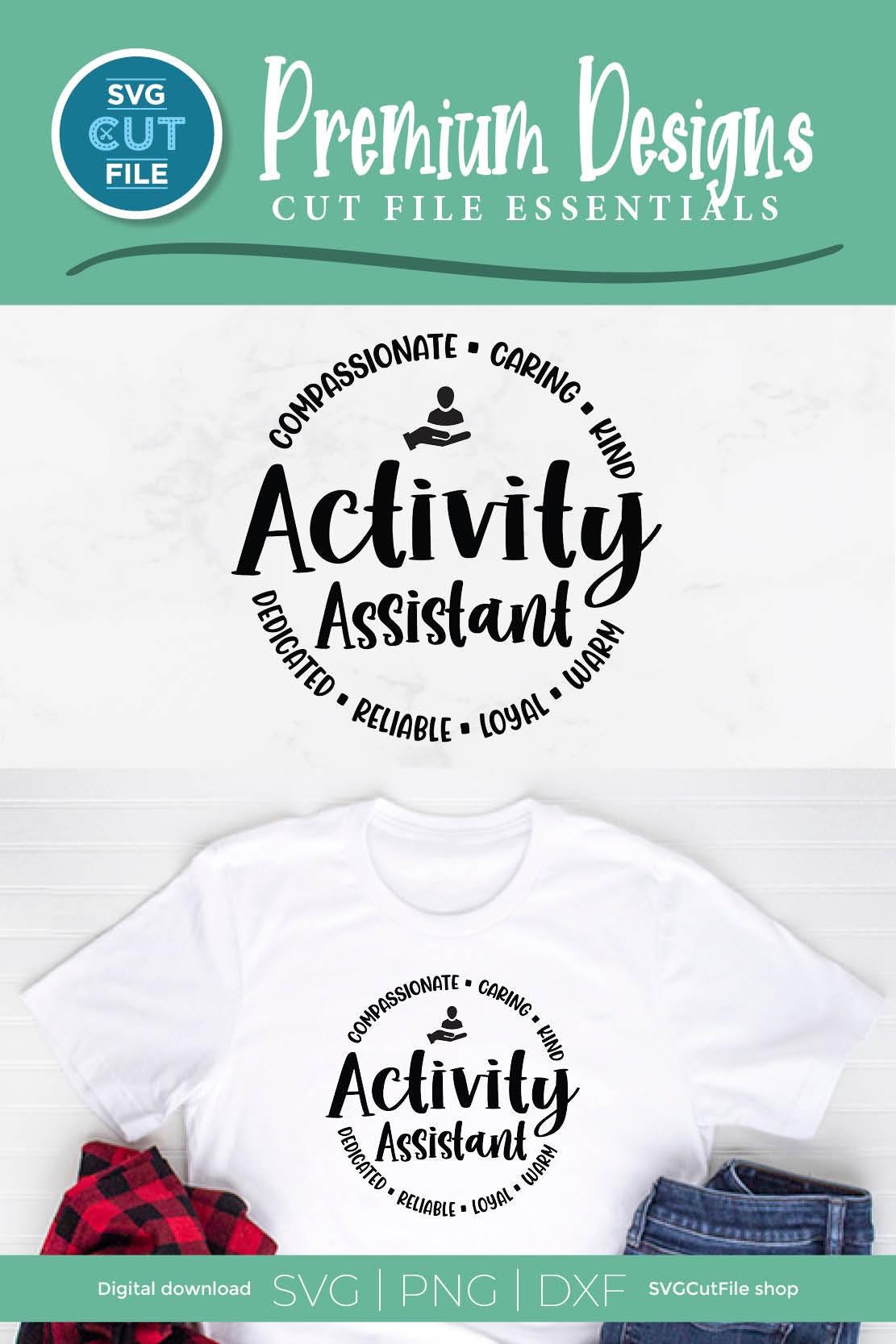 Activity Assistant Svg, Assistant Svg, Appreciation Svg, Activity ...