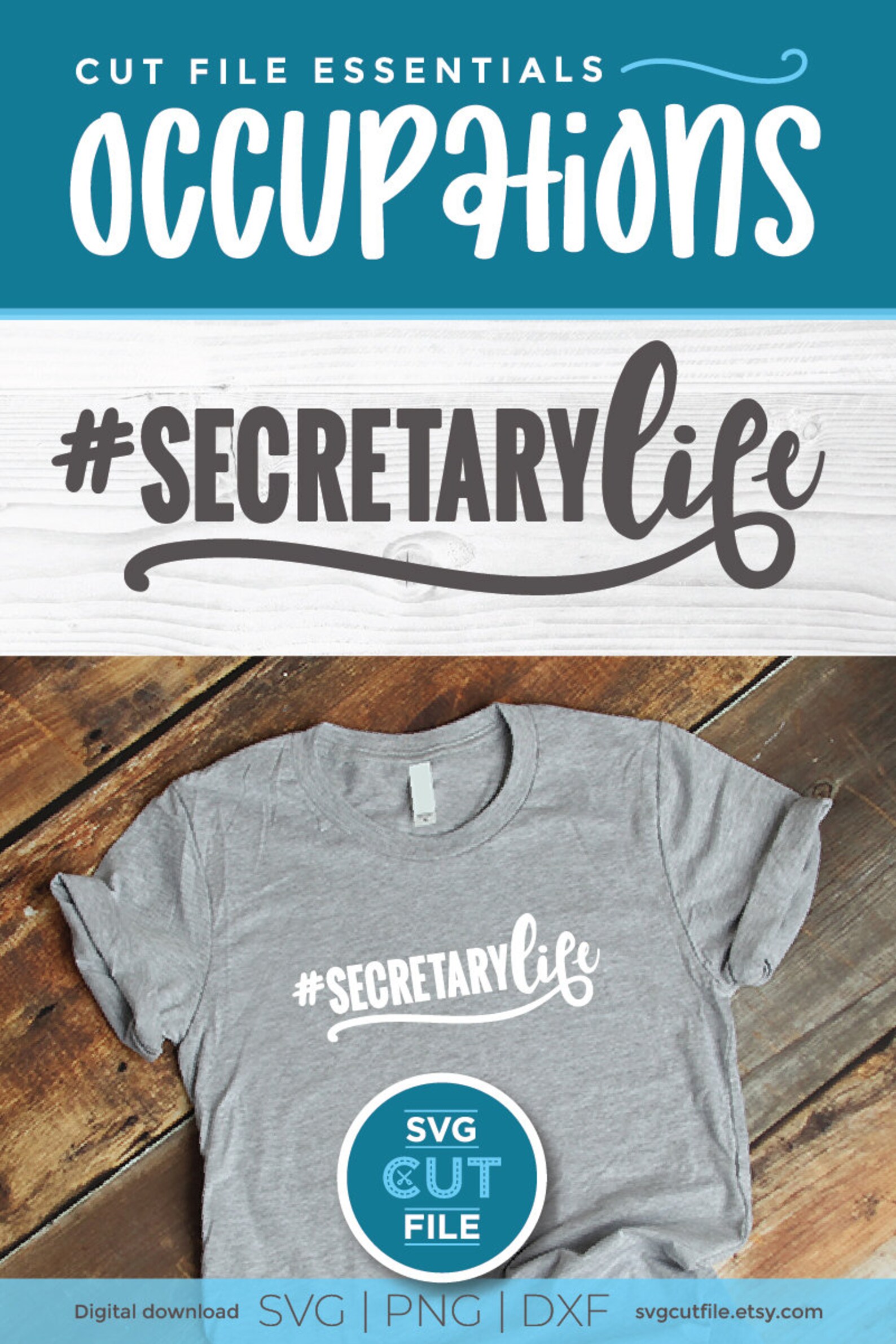 Secretary svg school secretary svg office assistant staff | Etsy