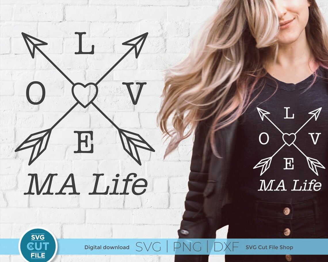 Medical Assistant Svg, MA Svg, Heart Svg, MA Life, MA Gift Idea Svg ...