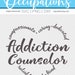 Substance Abuse Counselor SVG, Addiction Counselor SVG, Drug and ...
