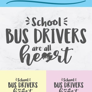 Bus Driver Svg, Schoolbus Driver Svg, Bus Driver Appreciation, Svg Dxf ...