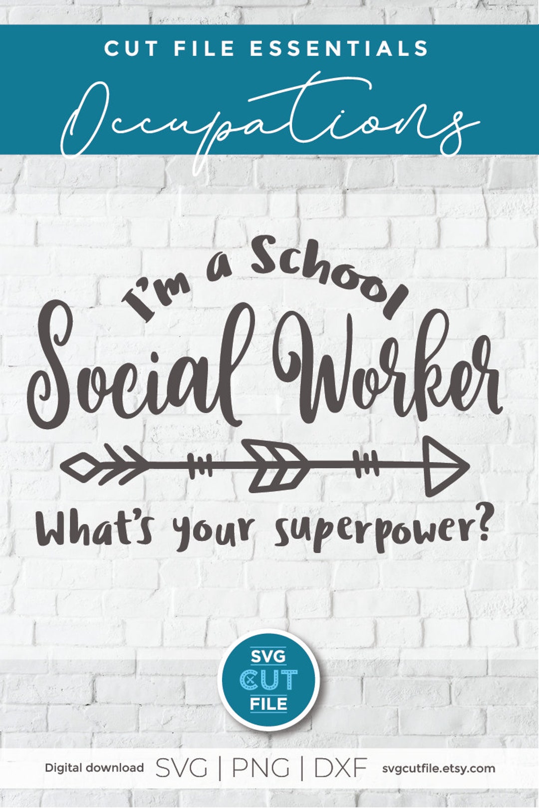 School Social Worker Svg, School Social Work Svg, Social Services Gift ...