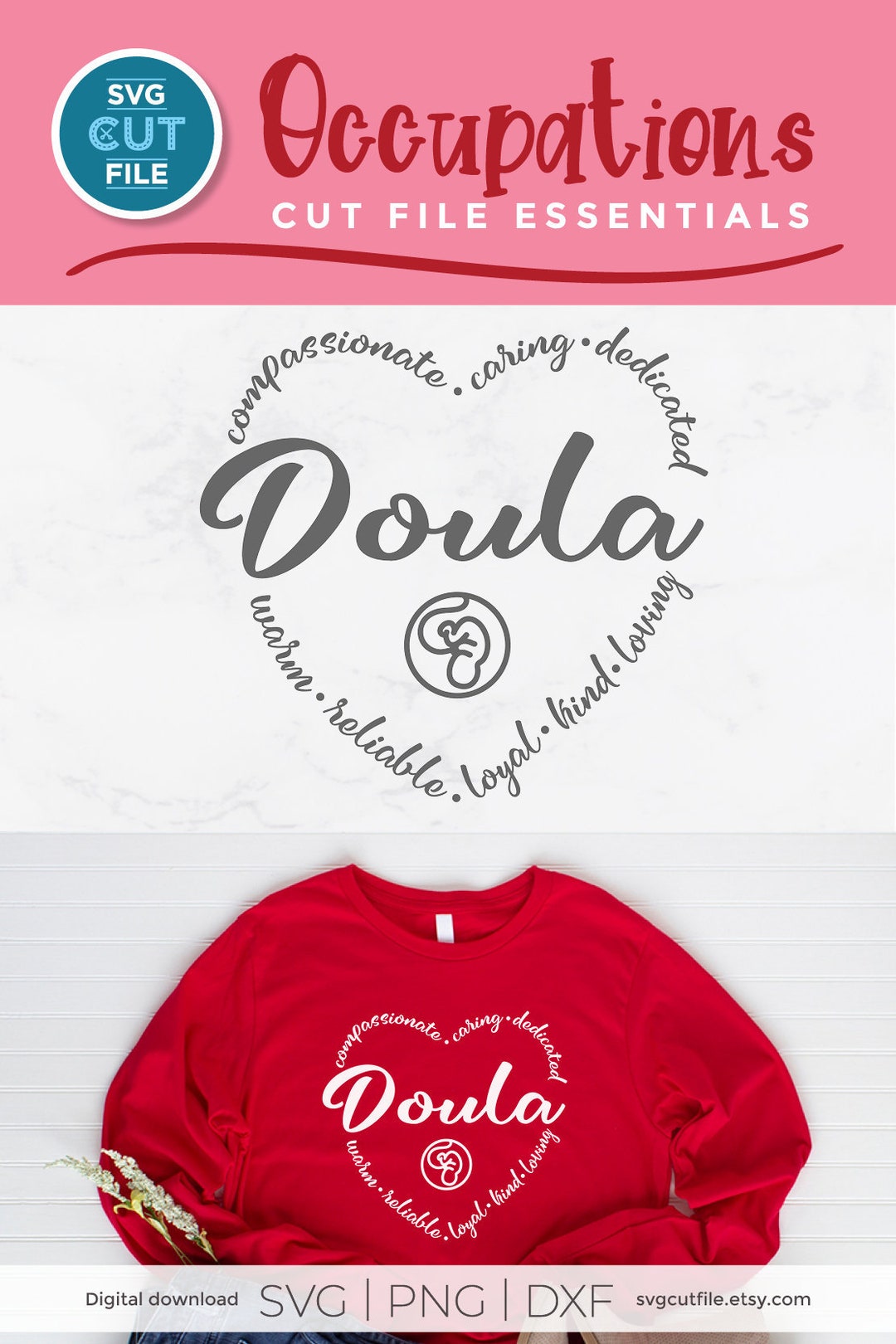Doula Svg, Pregnancy Support Svg, Childbirth Helper Svg, Birth Worker ...