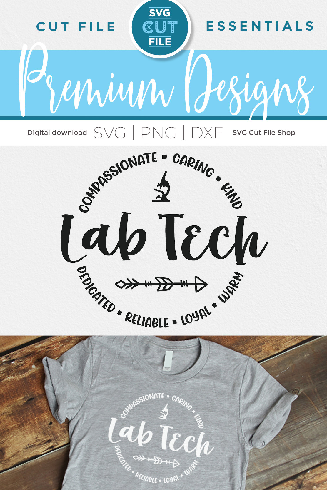 Lab Tech Svg, Laboratory Tech Svg, Bloodwork Svg, Blood Work Svg, Round ...