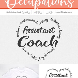 Assistant Coach Svg, Asst Coach, Appreciation, Field Hockey Svg ...
