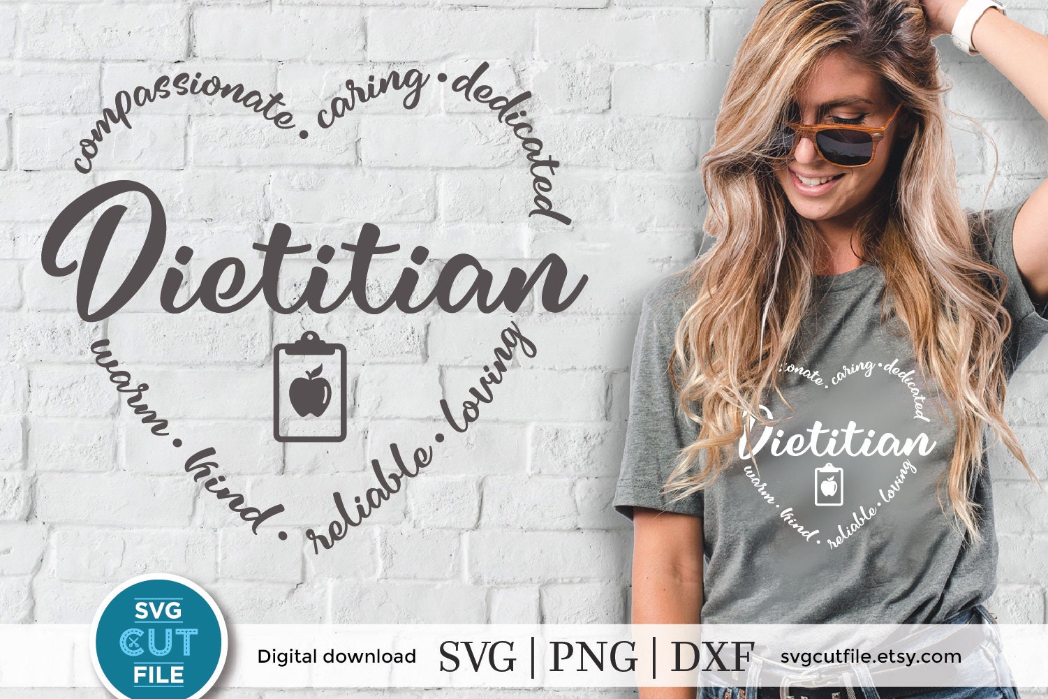Dietitian Svg Registered Dietitian Student Nutritionist Rd - Etsy