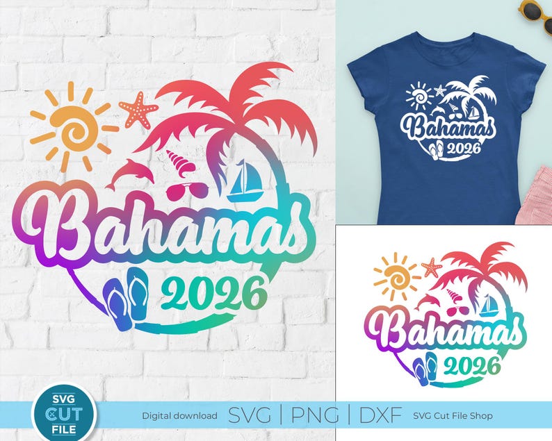 Bahamas SVG, Bahamas Vacation, 2026 Svg, Bahama PNG, Png for ...